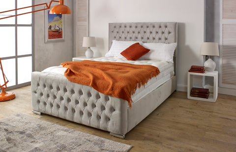 Florida Bed Frame | Luxury UK Bed Frame with Storage – The Bed Crafters